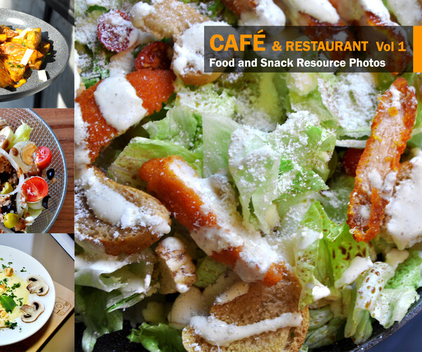ArtStation - Café & Restaurant - Food and Snack Resource Photos - Vol 1 ...