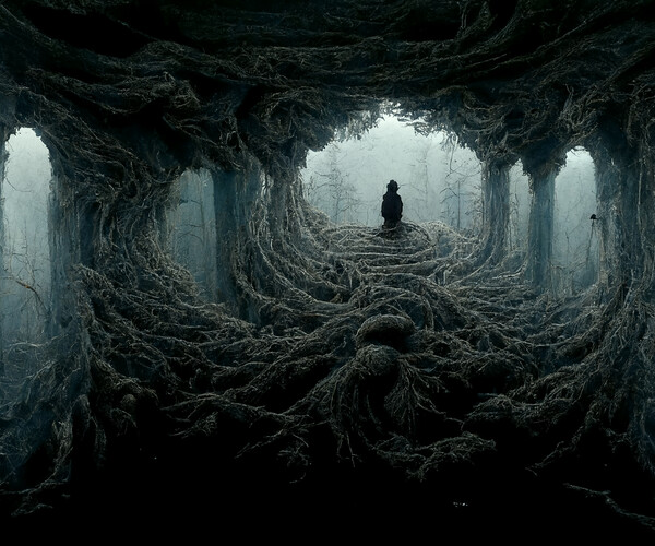 ArtStation - Gaze into the Abyss 01 - 2048x1152 | Artworks