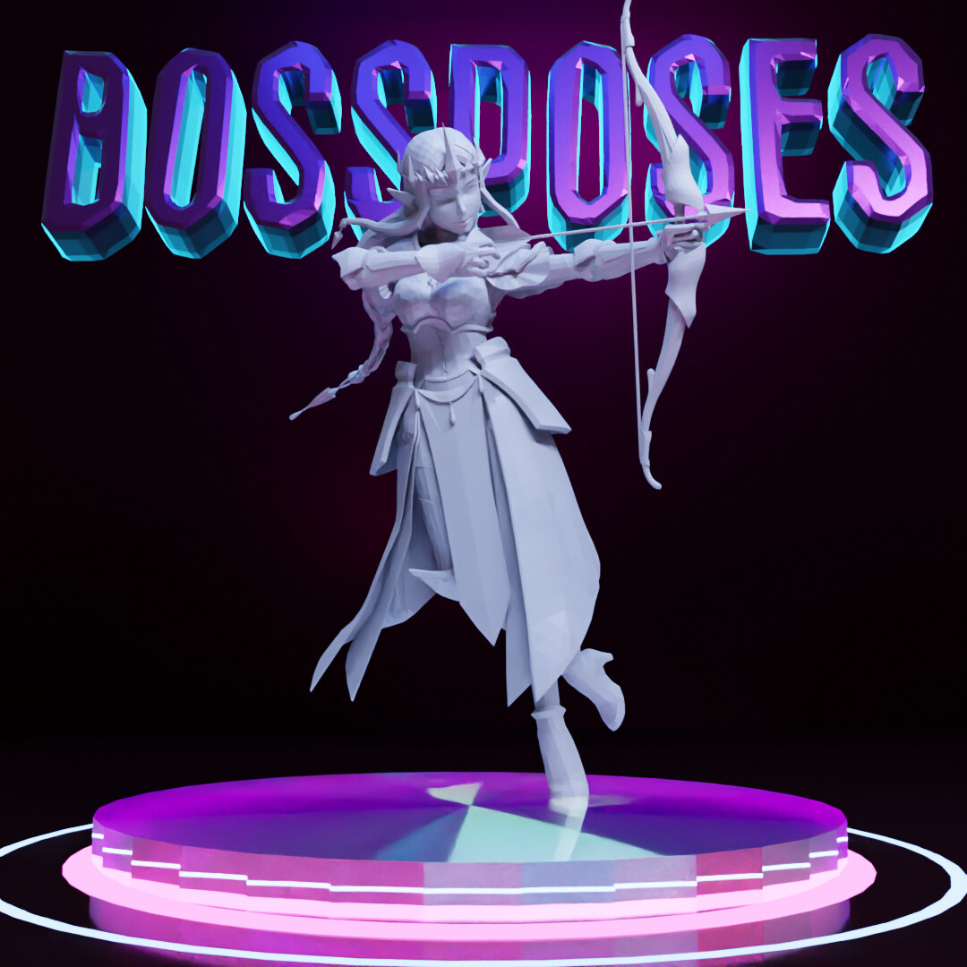 ArtStation - Princess ZELDA /3Dprint Ready/ | Resources