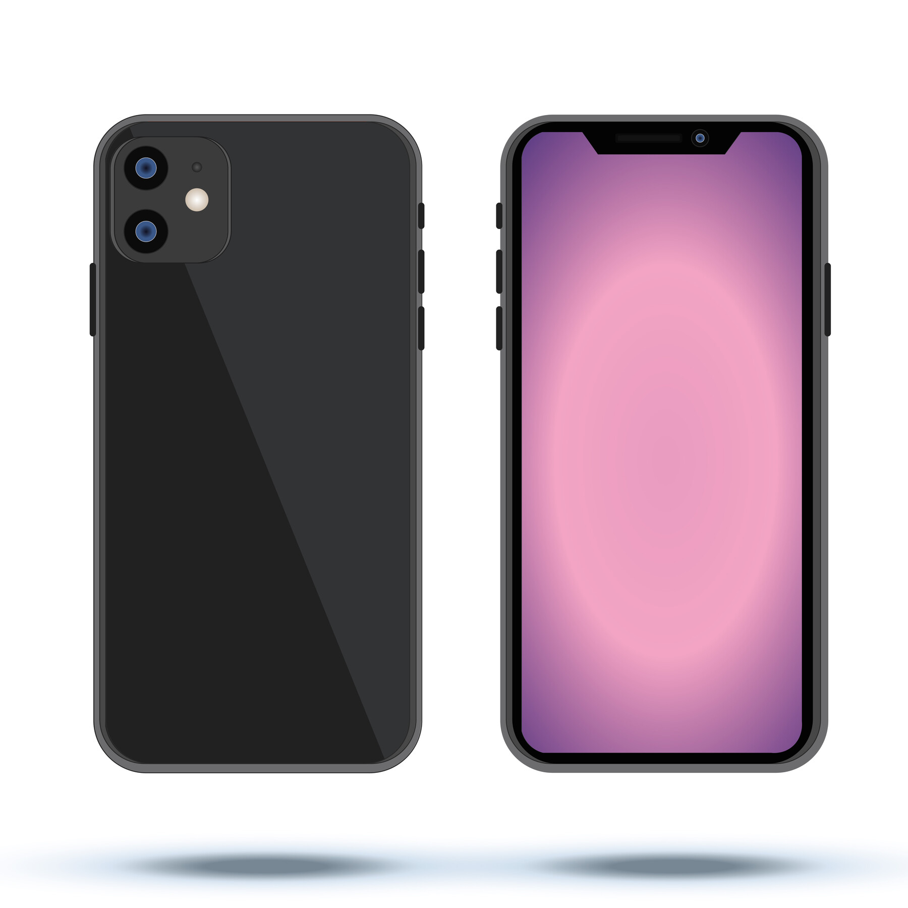 ArtStation - IPHONE 12 VECTOR | Artworks