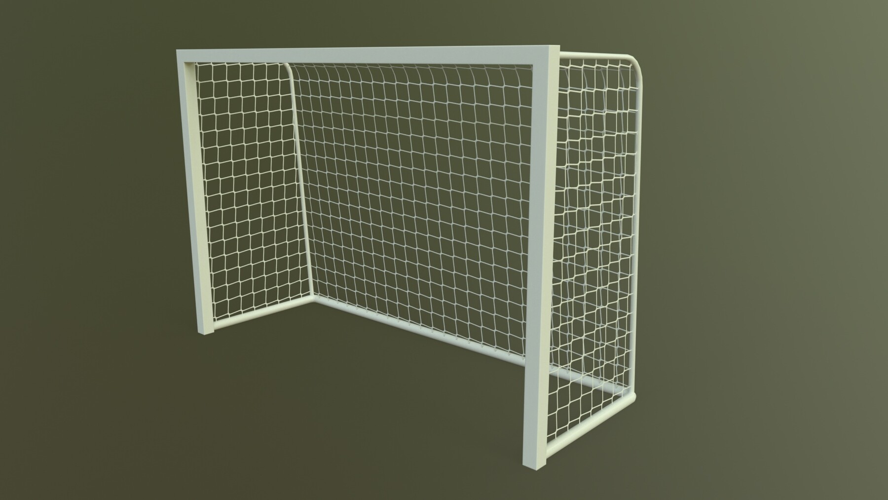 ArtStation - PBR Soccer Football Goal Post Z | Game Assets