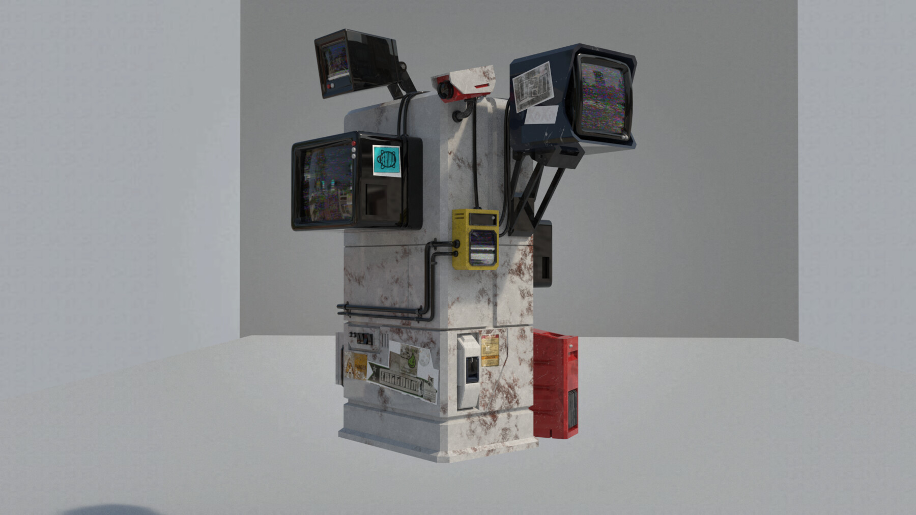 ArtStation - Live traffic building model | Resources