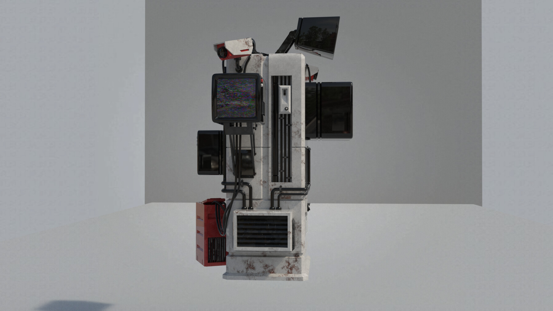 ArtStation - Live traffic building model | Resources