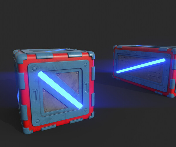 ArtStation - Sci-Fi Boxes | Game Assets