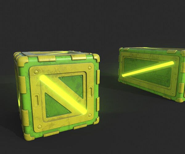 ArtStation - Sci-Fi Boxes | Game Assets