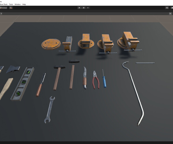 ArtStation - Working Tools Set | Game Assets