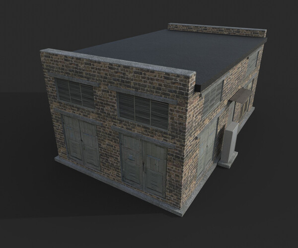 ArtStation - Electrical Substation [Free] | Game Assets