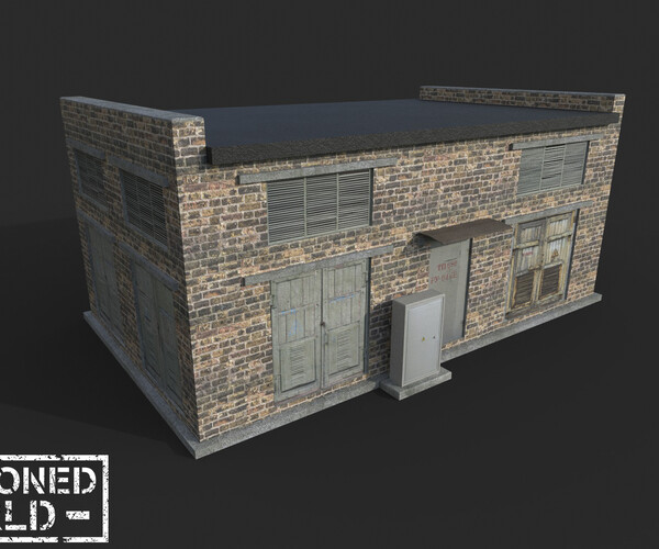 ArtStation - Electrical Substation [Free] | Game Assets