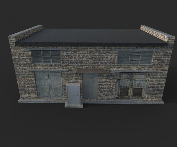 ArtStation - Electrical Substation [Free] | Game Assets