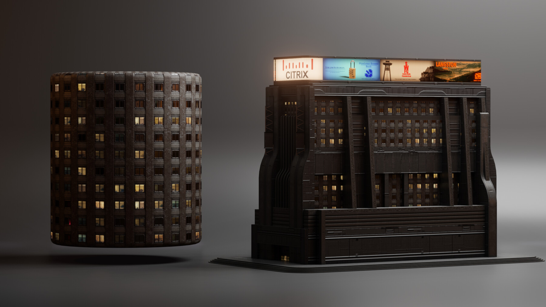 ArtStation - Building Facade Materials | Resources