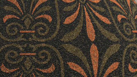 ArtStation - Free Substance SBSAR Floral Pattern Seamless | Game Assets