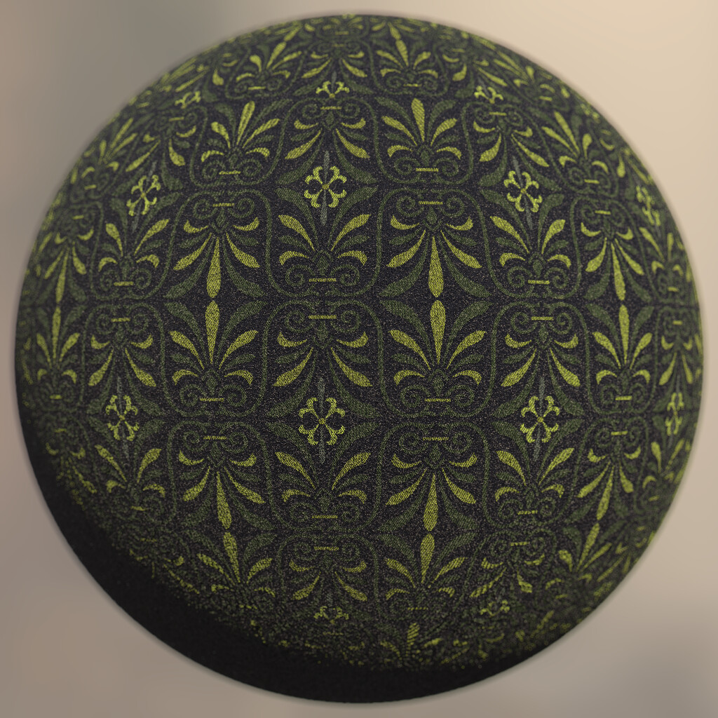 ArtStation - Fabric SBSAR Seamless Pattern | Game Assets