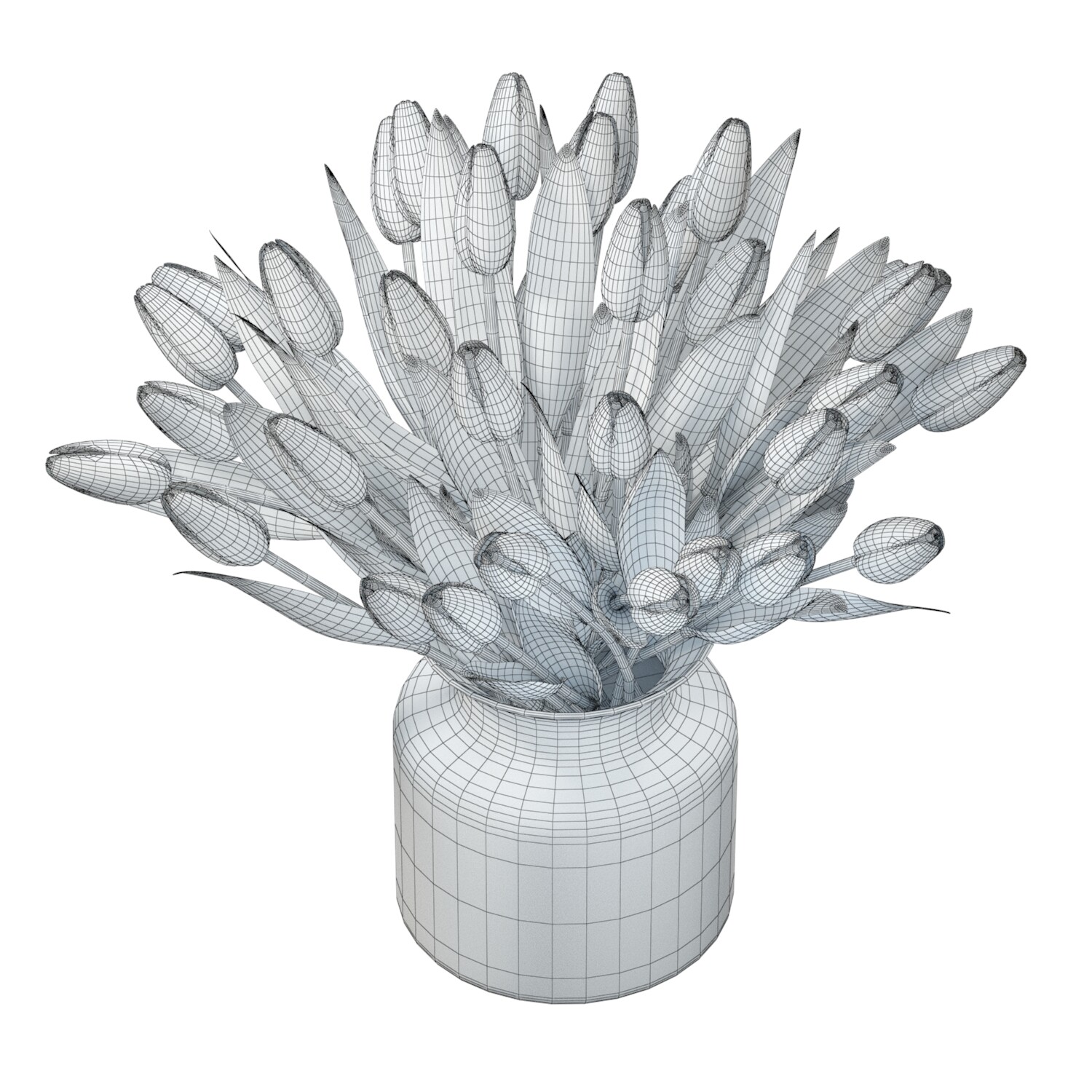 ArtStation - 3D model / Flower Set 22 / Purple Tulips Bouquet | Resources