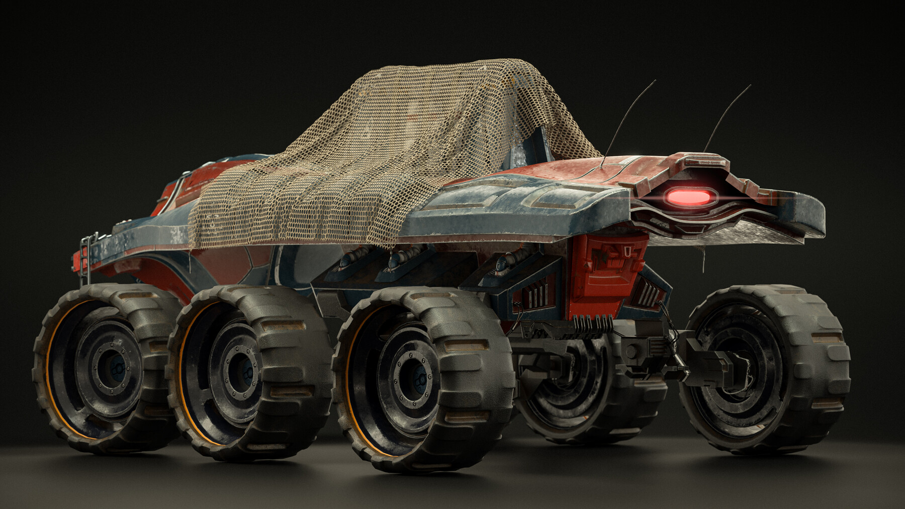 ArtStation - sci-fi rover for harsh environment | Game Assets