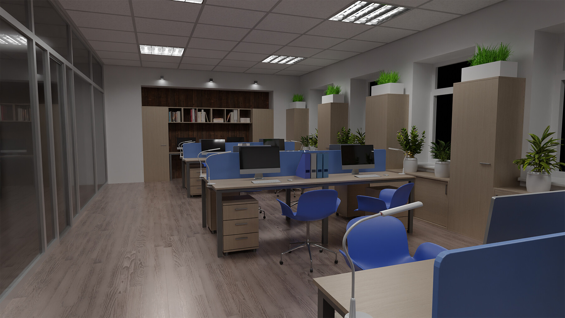 ArtStation - Office 3D Model | Resources