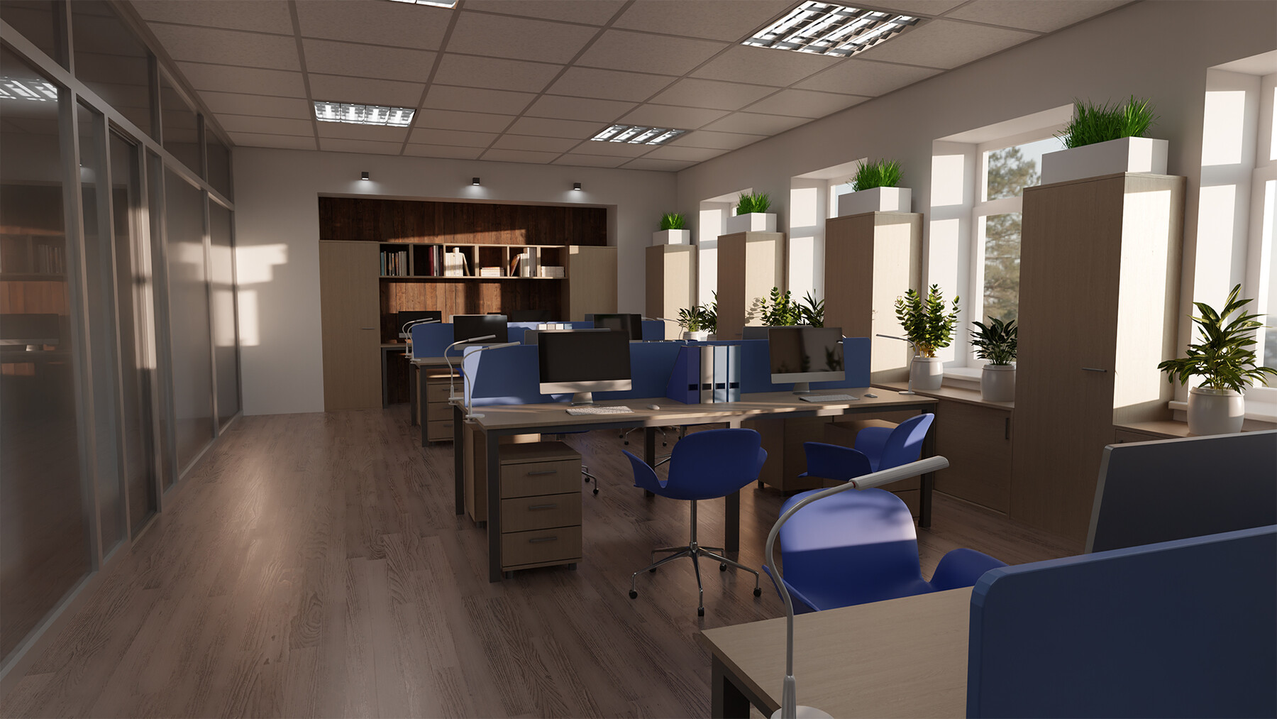 ArtStation - Office 3D Model | Resources