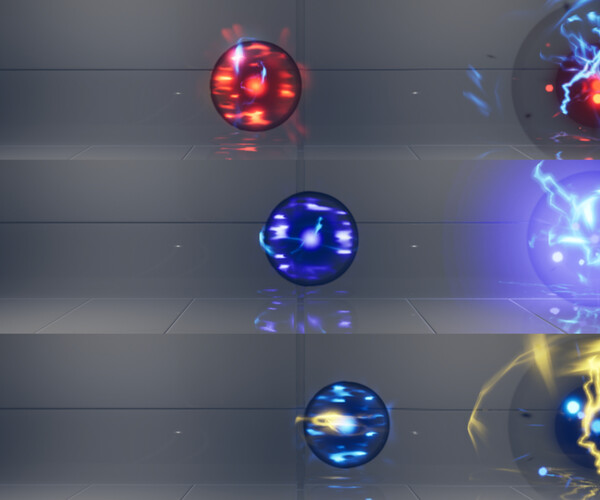 ArtStation - Magic Projectiles Vol.3 - Unreal Engine | Game Assets
