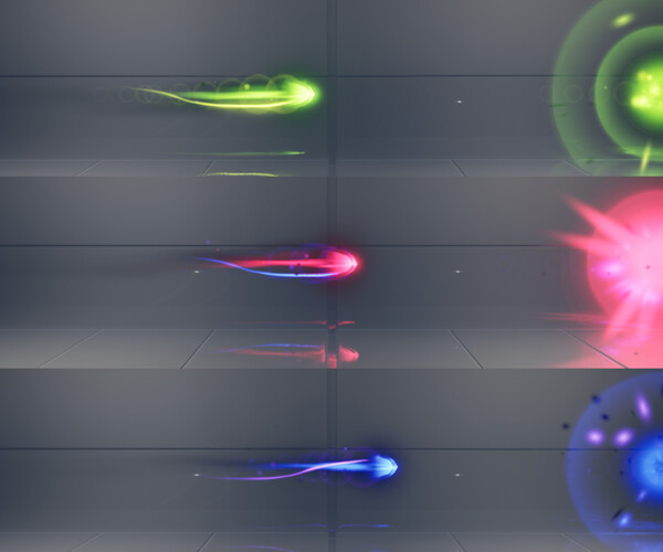 ArtStation - Magic Projectiles Vol.3 - Unreal Engine | Game Assets