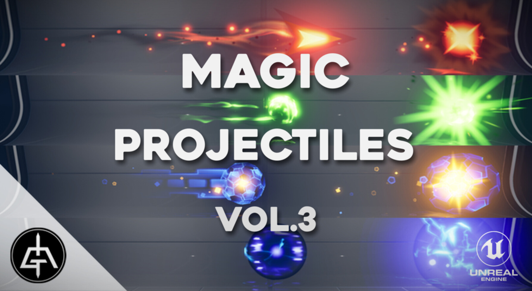 ArtStation - Magic Projectiles Vol.3 - Unreal Engine | Game Assets