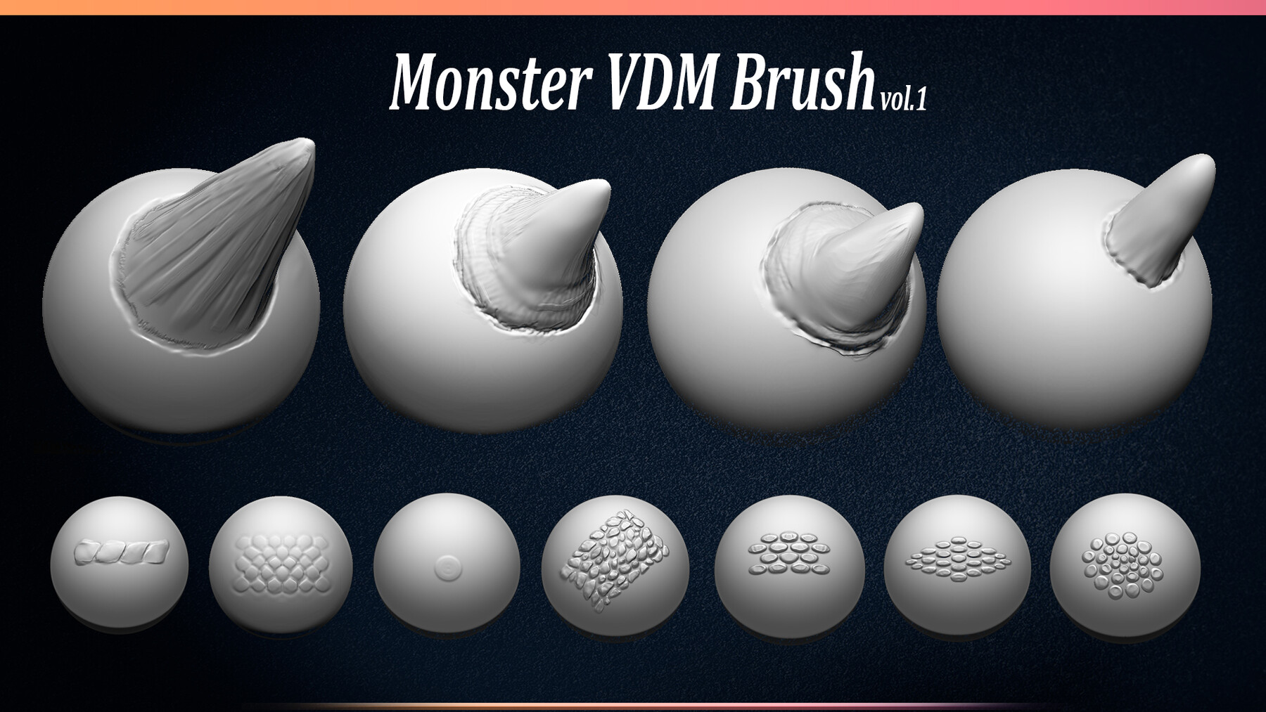 ArtStation - Monster VDM Brush .Vol1 | Brushes