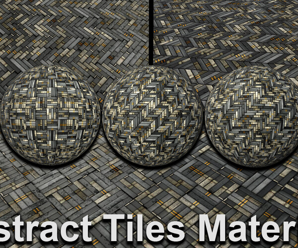 ArtStation - Abstract Tiles 2 | Game Assets