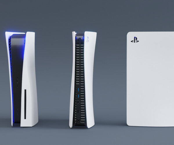 ArtStation - Playstation PS5 Collection 3D model | Resources
