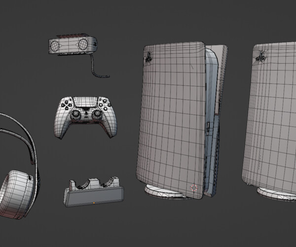 ArtStation - Playstation PS5 Collection 3D model | Resources