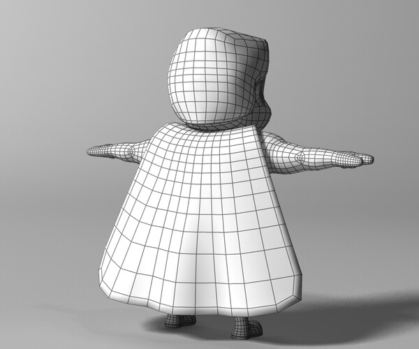 ArtStation - Cartoon Kid superhero 3D Model | Game Assets