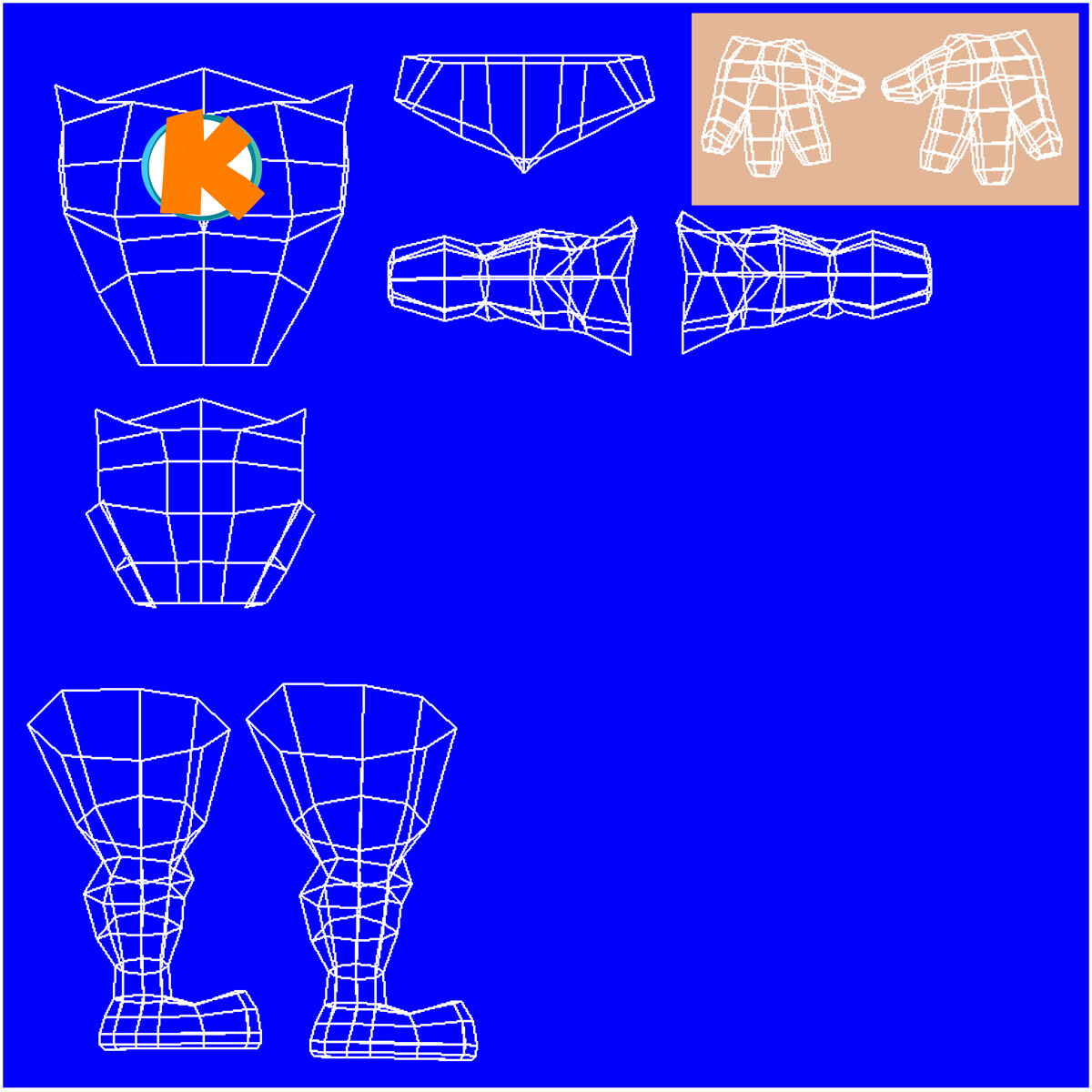 ArtStation - Cartoon Kid superhero 3D Model | Game Assets