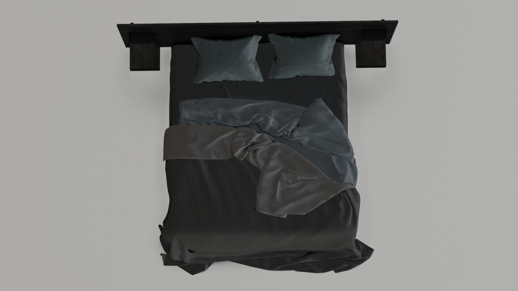 ArtStation - MESSY BED GAME READY 3D MODEL | Game Assets