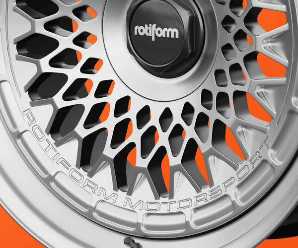 ArtStation - Rotiform LHR-M Rim/Wheel 3D Model | Resources