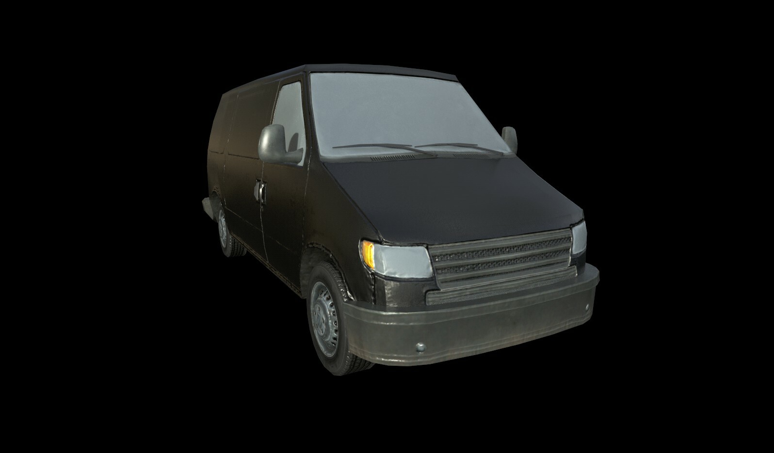 ArtStation - Panel Van - Clean and Dirty 10 Colors - PBR - Textured ...
