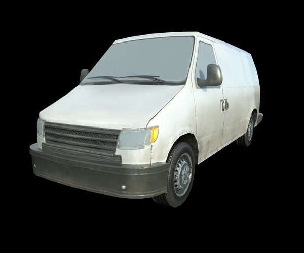 ArtStation - Panel Van - Clean and Dirty 10 Colors - PBR - Textured ...