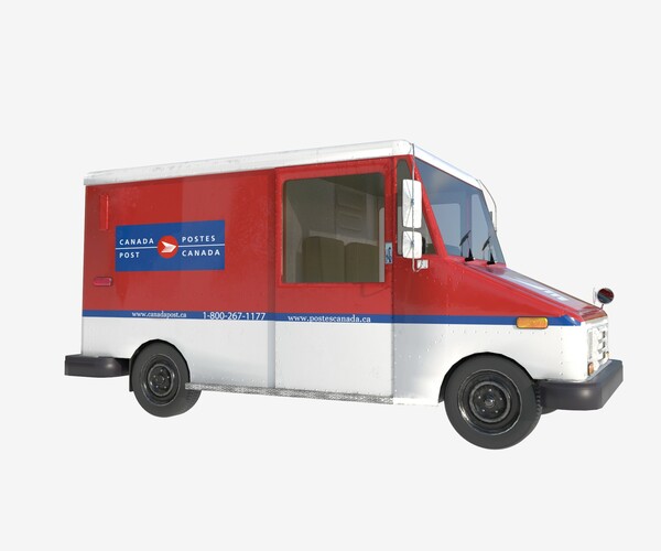 ArtStation - Grumman LLV Canada post | Game Assets