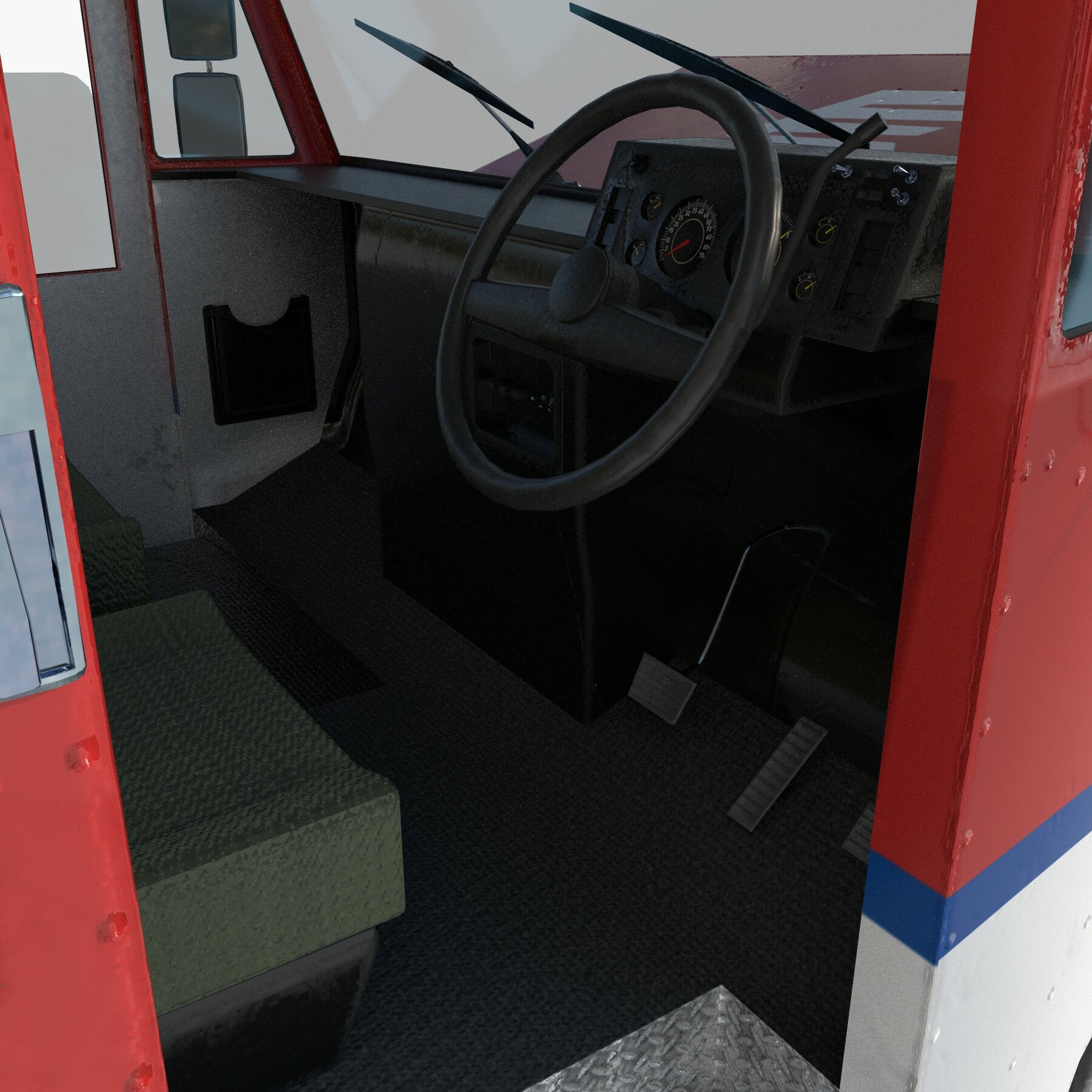 ArtStation - Grumman LLV Canada post | Game Assets