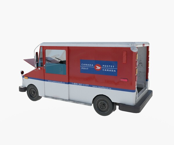 ArtStation - Grumman LLV Canada post | Game Assets