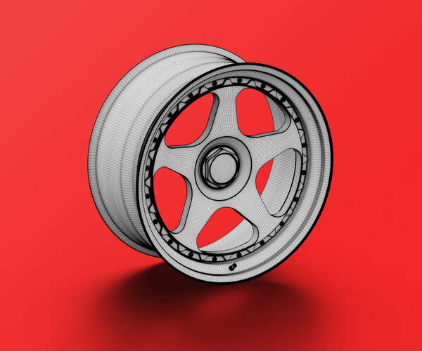 ArtStation - Rotiform ROC Rim/Wheel 3D Model | Resources