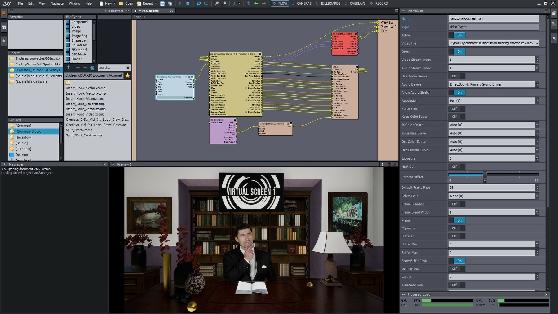 Artstation Virtual Set Unreal Engine Aximmetry Library Game Assets