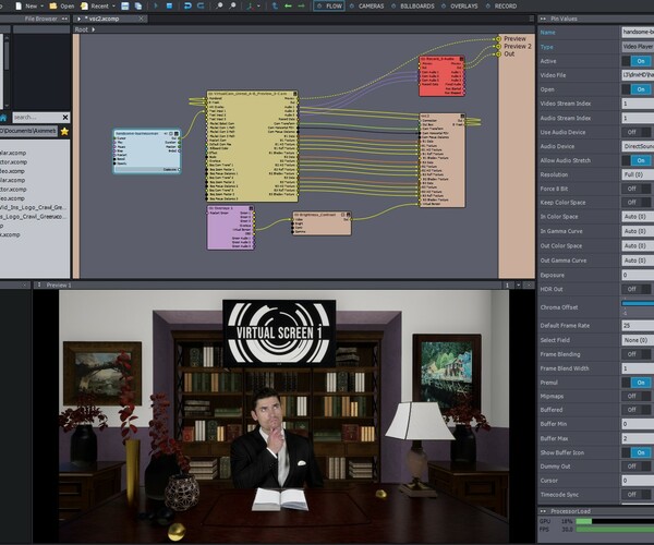 ArtStation - Virtual Set. Unreal Engine - Aximmetry. Library. | Game Assets