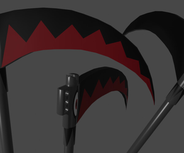 ArtStation - Soul Eater Scythe [Evans] | Game Assets