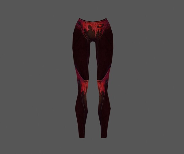 ArtStation - Tears of blood pants for women | Resources