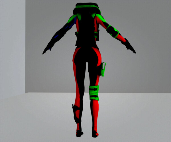 ArtStation - Womens diving suit | Resources