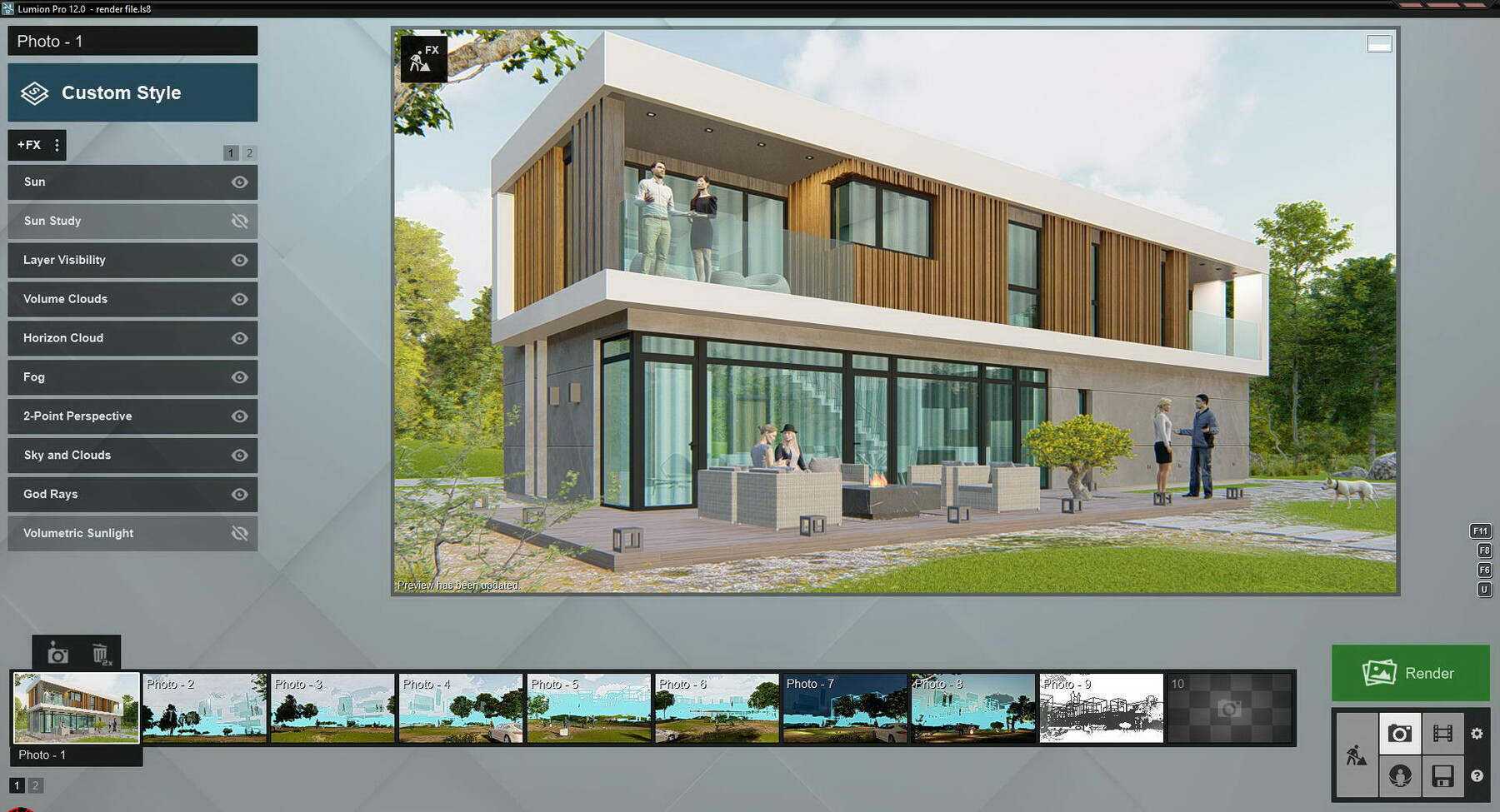 ArtStation - Villa Feiesta in Sweden | Resources