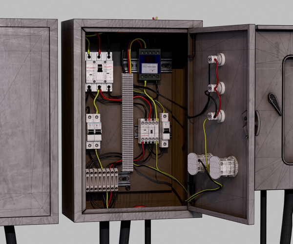 ArtStation - Electric Box | Resources