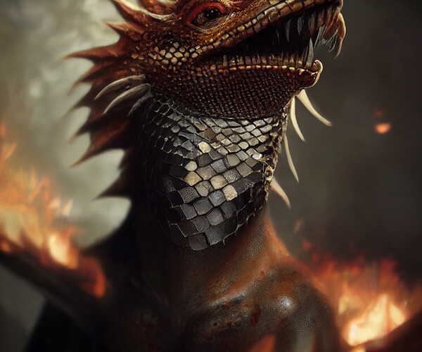 ArtStation - 14 Pack - Fantasy Lizards, Frogs, and Dragons - Free Commercial Usage | Artworks