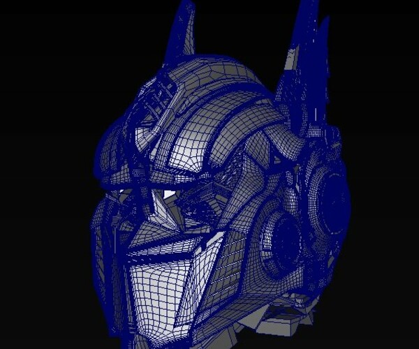 ArtStation - Optimus Prime Robot Head | Resources