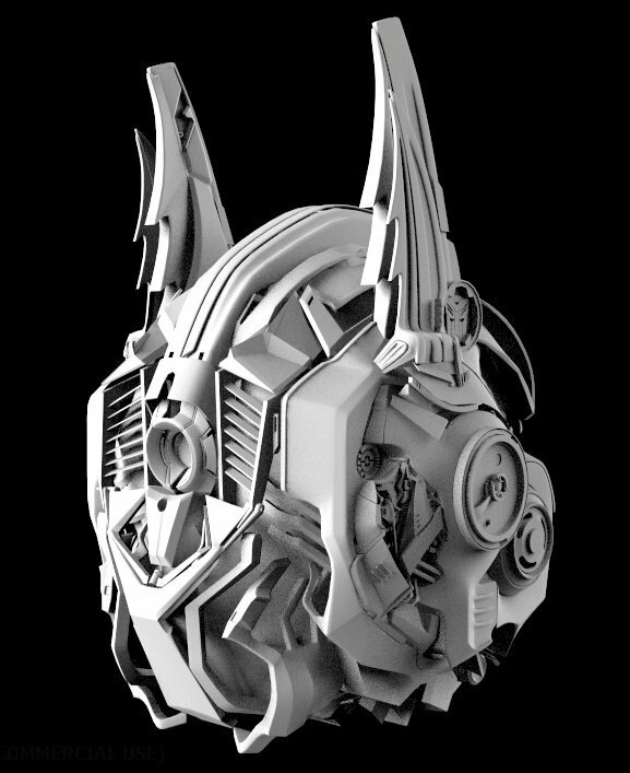 ArtStation - Optimus Prime Robot Head | Resources