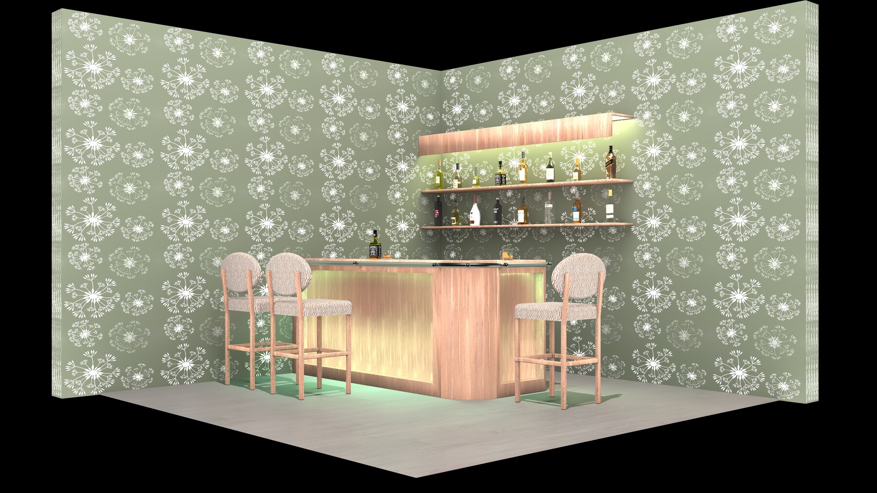 ArtStation - American Bar 4 - 4K | Resources