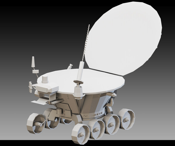 ArtStation - 30- Satellite Props- High detail 3d models- Vol 04 | Resources