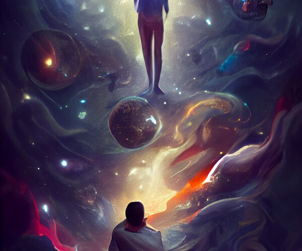 ArtStation - The Universe Personified #1 | Artworks